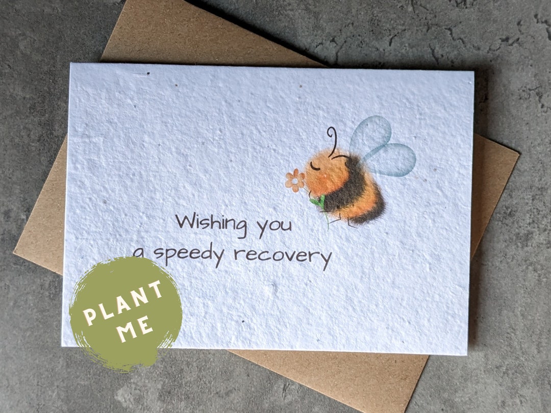 Plantable Seed Card / Send Direct With Personalised Message Inside/get ...