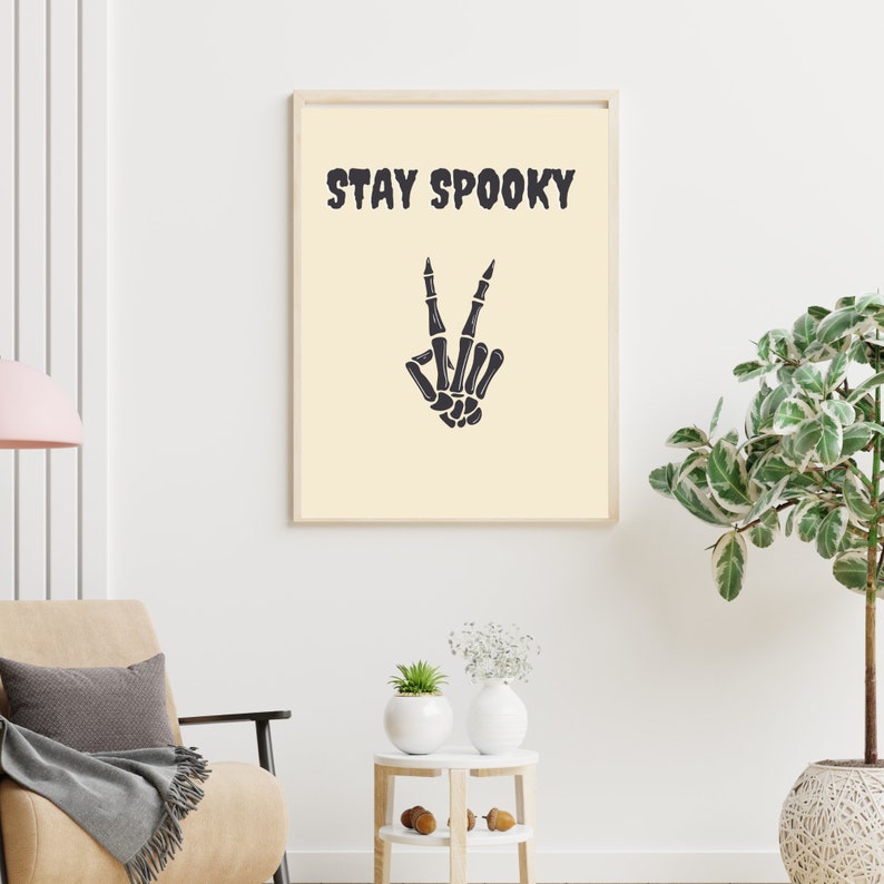 Stay Spooky Halloween Wall Art Instant Download Home Decor art Prints ...