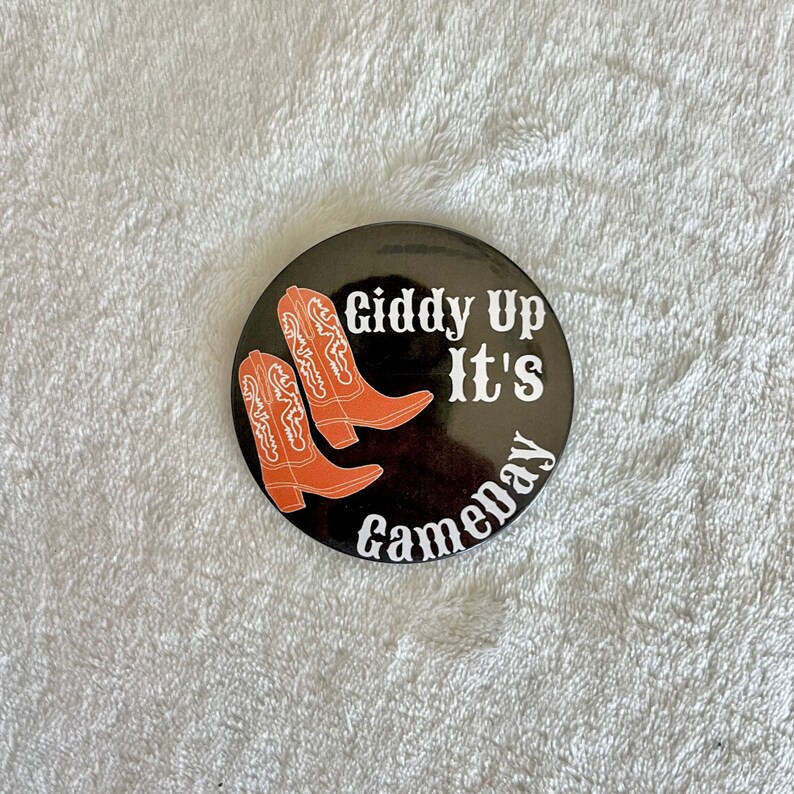 Oklahoma State University/okstate/osu Inspired Game Day Buttons College ...