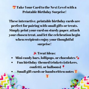 Interactive Birthday Card Printable With QR Code Fun Digital Birthday ...