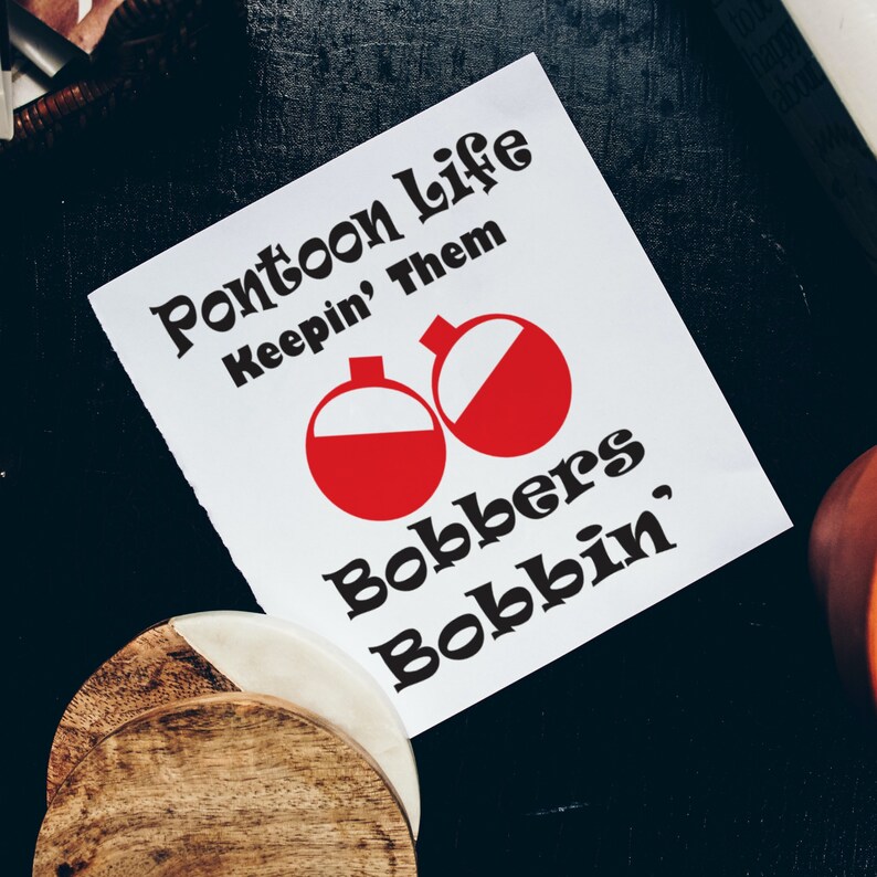 Pontoon Life Quote Art | Nautical Digital Print for Boating Enthusiasts ...