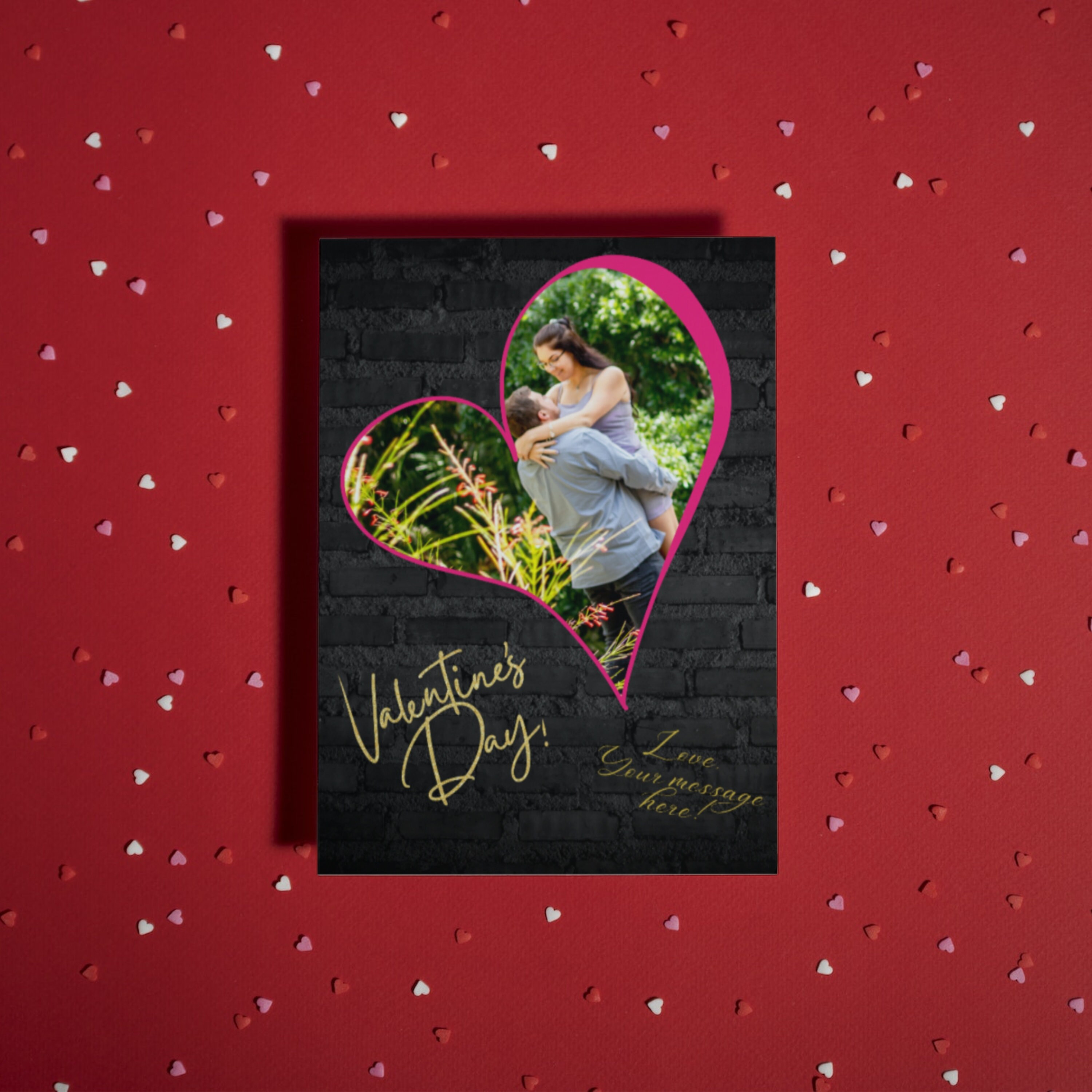 Editable Photo Cards, Printable Card Canva Templates, Unique Photo ...