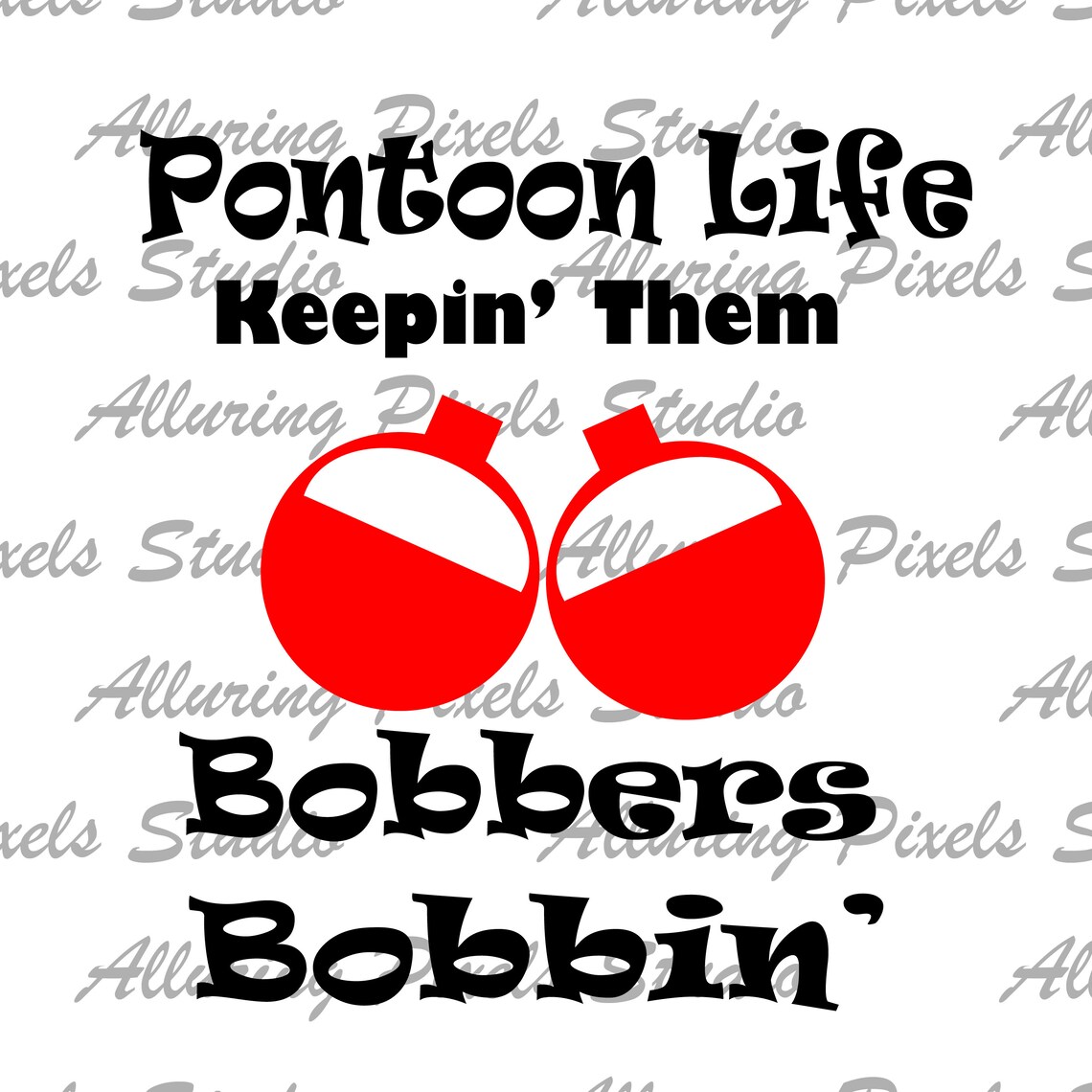 Pontoon Life Quote Art Nautical Digital Print Downloadable Wall Art for ...