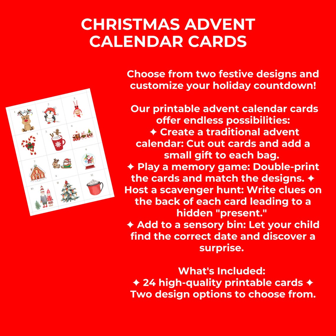 Christmas Activity Pack for Kids, Printable Holiday Worksheets, Fun ...