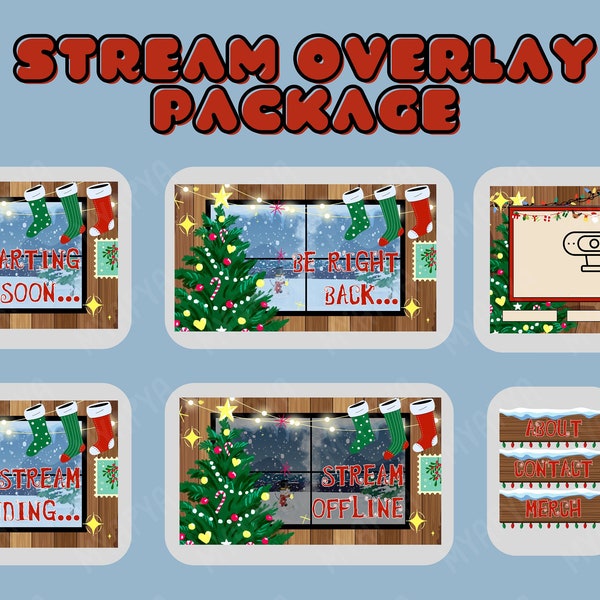 Cabin Twitch Overlay - Etsy