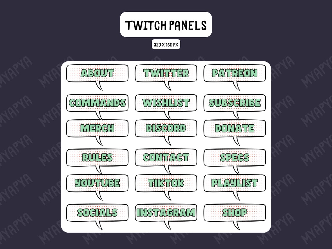 Spooky Comic Horror Animated Scene Overlay Package for Twitch ...