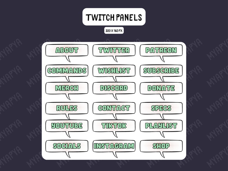 Spooky Comic Horror Animated Scene Overlay Package for Twitch ...