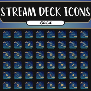 Stream Deck Icons Set + Screensavers. 100 Gradient Icon Pack for Elgato ...