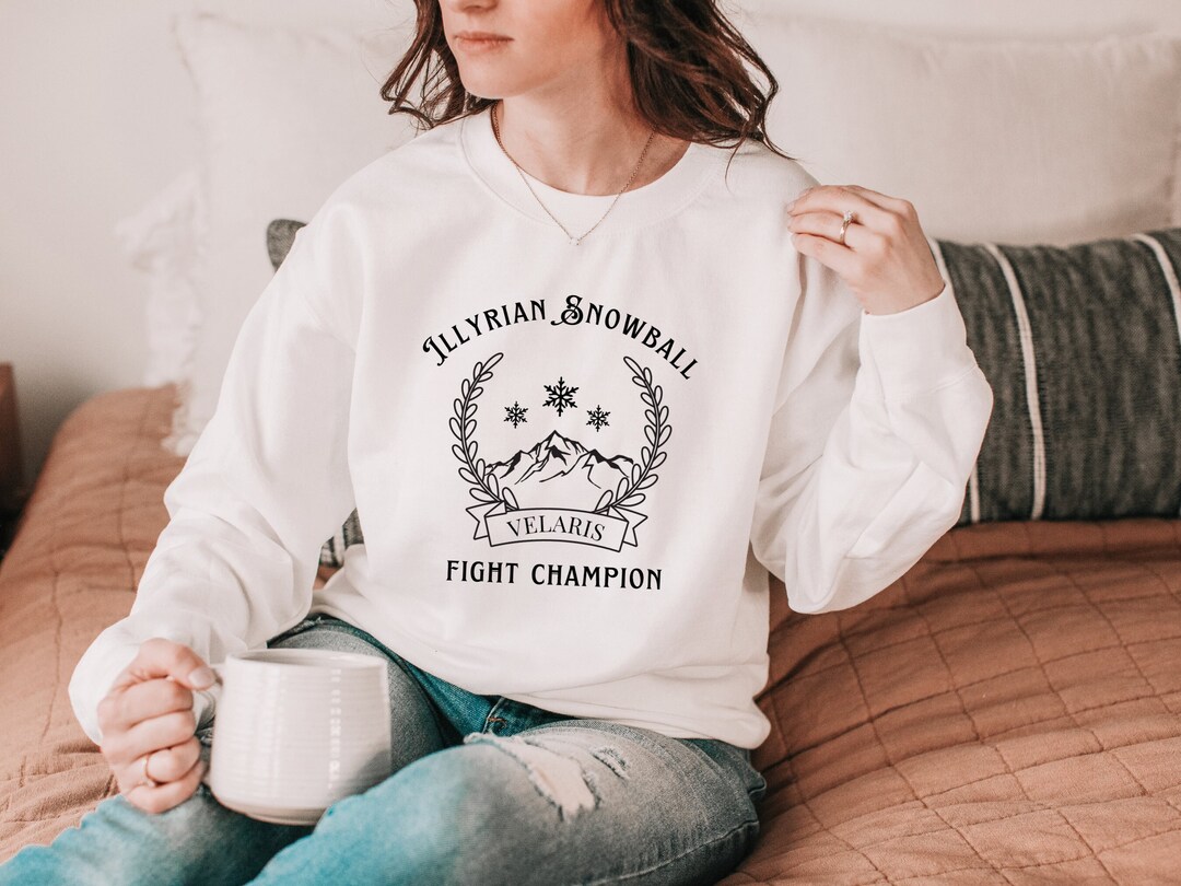 Illyrian Snowball Fight Championship Sweatshirt ACOTAR - Etsy