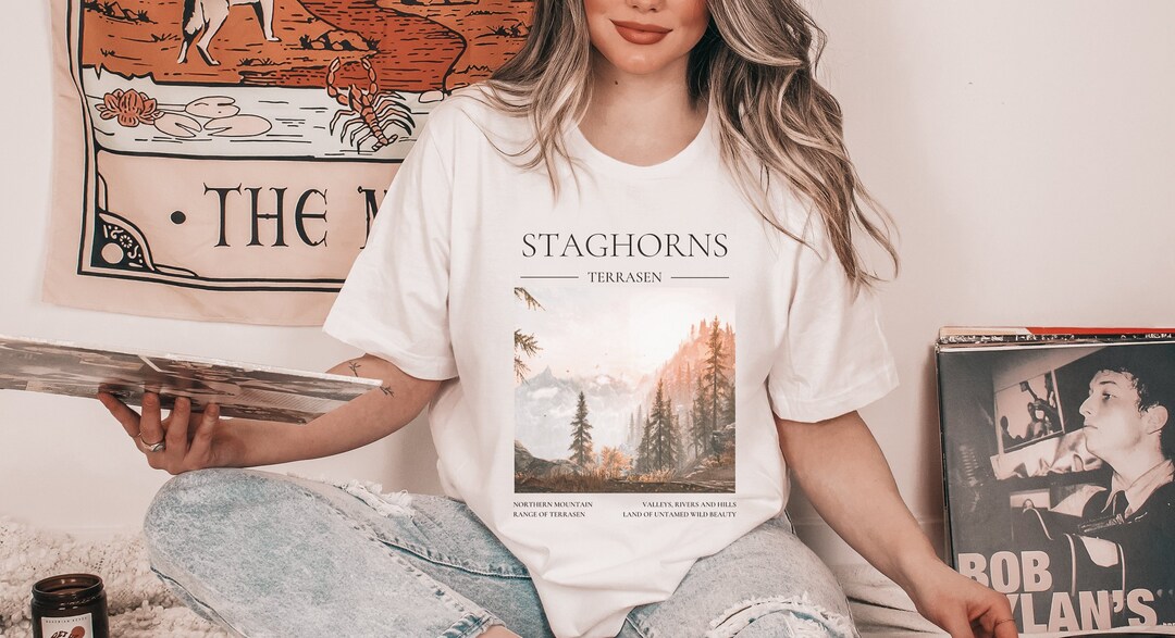 Staghorns Shirt, Official SJM Merch, Throne of Glass Shirt, King of the ...