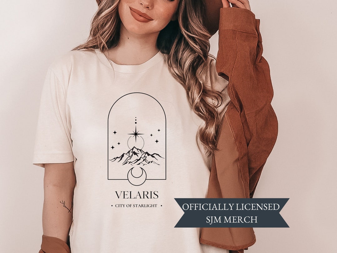 Velaris Shirt, Official SJM Merchandise, the Night Court Shirt, ACOTAR ...