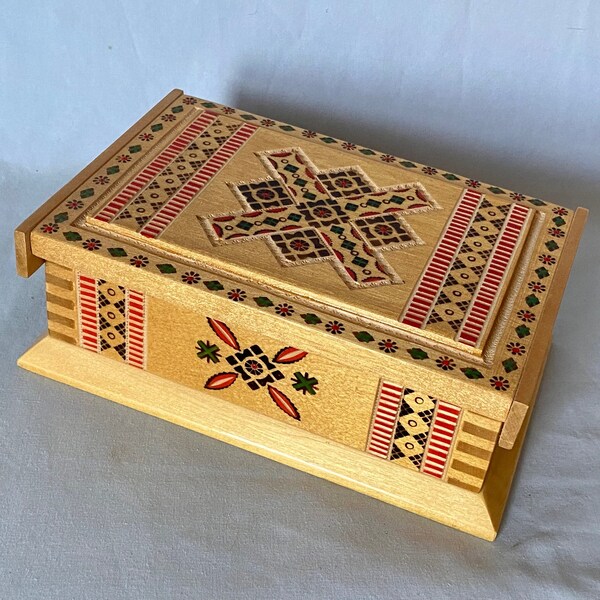 Carved Russian Box - Etsy