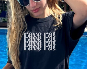 Rave Rat Shirt - Etsy