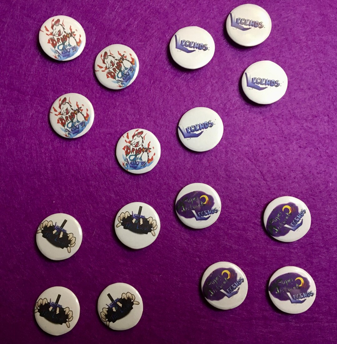 Official Legends Roleplay Buttons | Pinback Buttons - Etsy