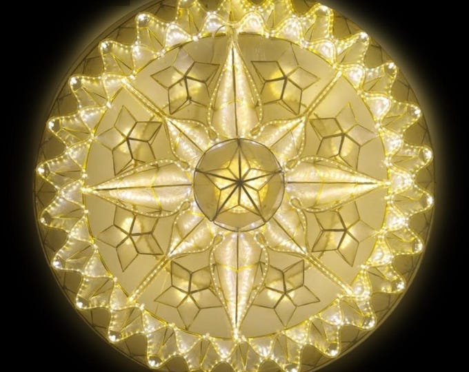 Tala White 24" Pure LED Classic All White Filipino Christmas Lantern ...