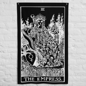 III the Empress Tarot Card Flags Wall Hangings Home Decor - Etsy