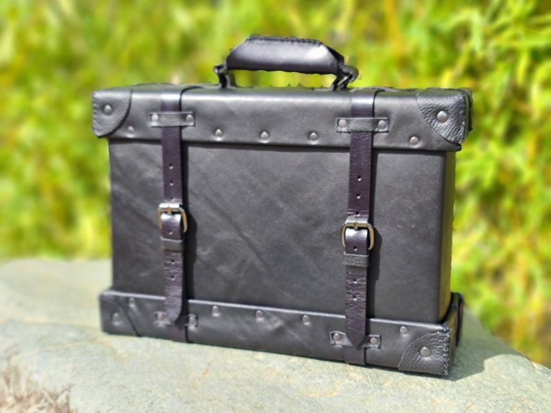 Real Leather All-in-one DM Kit in Black Fully Handmade - Etsy