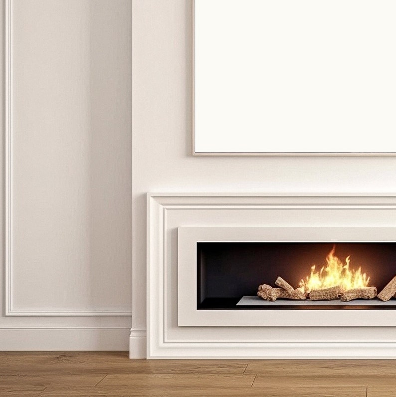 16x9 Frame TV Mockup PSD Beige Horizontal Frame TV Landscape - Etsy