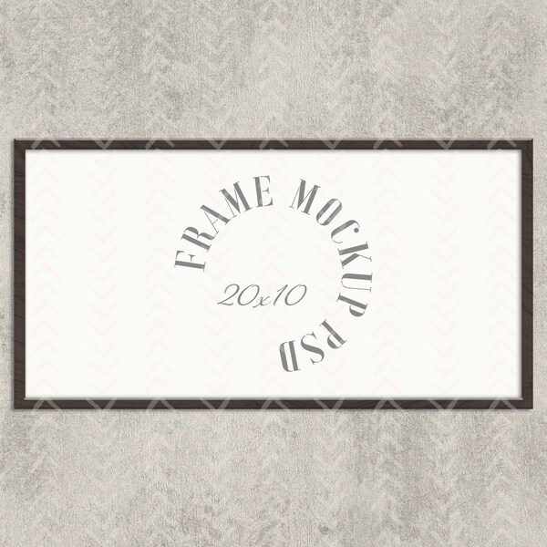 Panoramic Mockup - Etsy