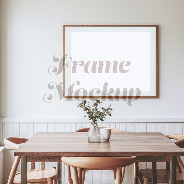 4x3 Interior Mockup - Etsy