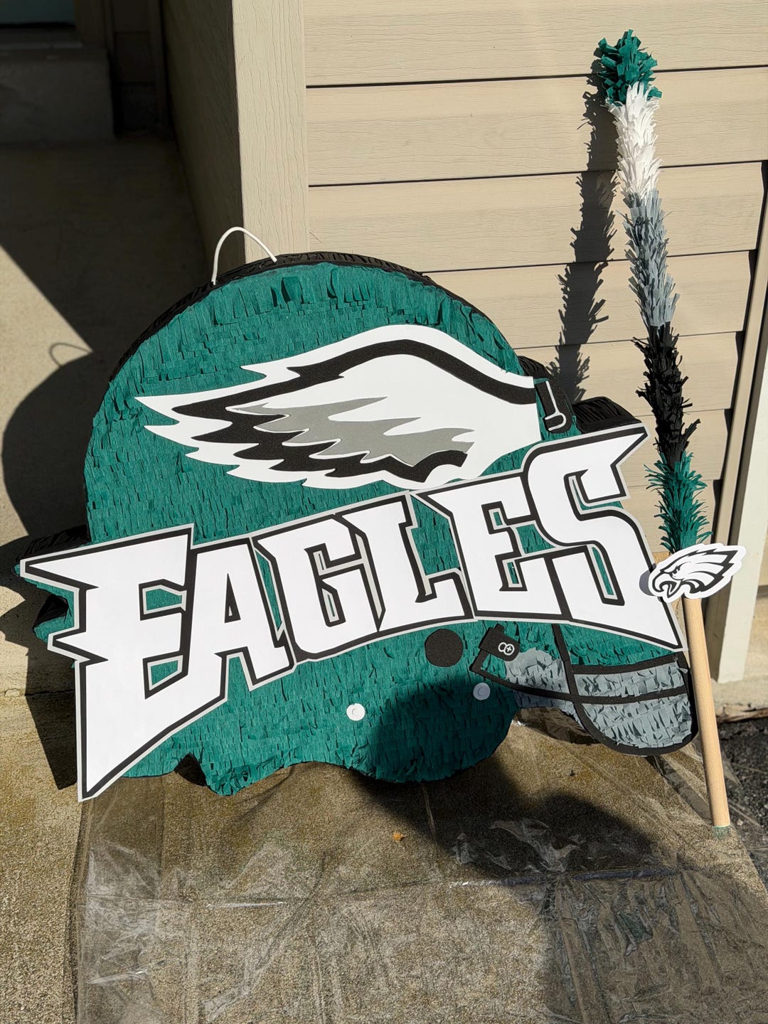 Eagles Football Pinata | Handmade NFL Team Party Decor | Sports ...