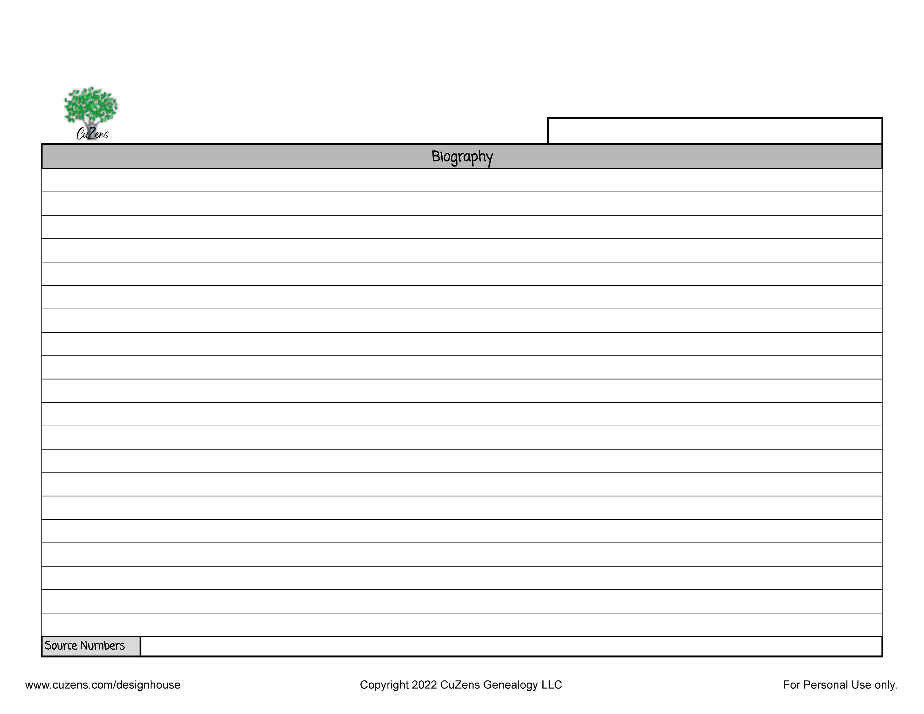 Handwritten Note-taking for Family Group Sheets Stack Genealogy ...