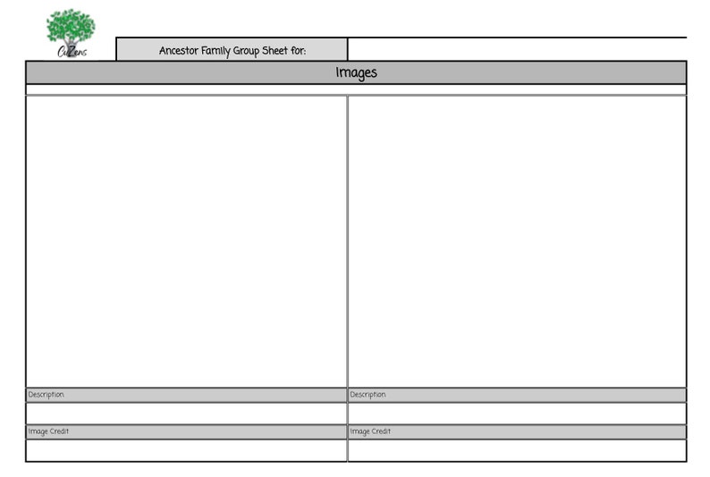 Family Group Sheets Stack Genealogy Workbook Google Sheets Template - Etsy