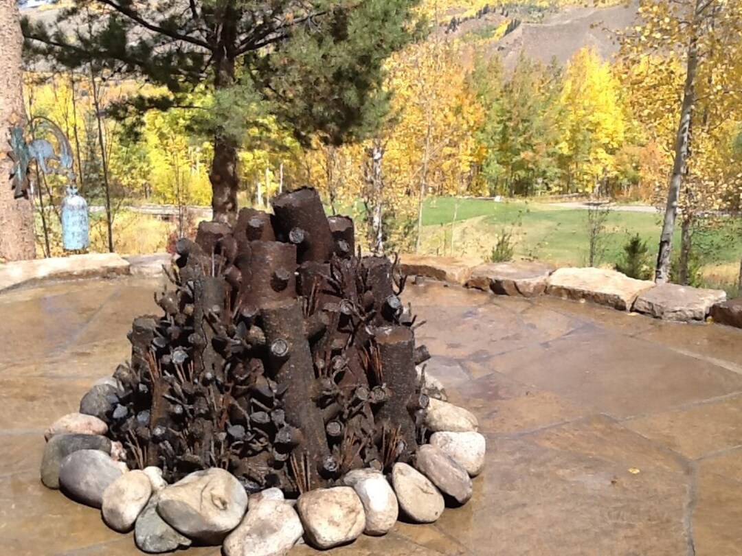 Custom Made Log Set for Any Size to Be Used With a New or Existing Base ...