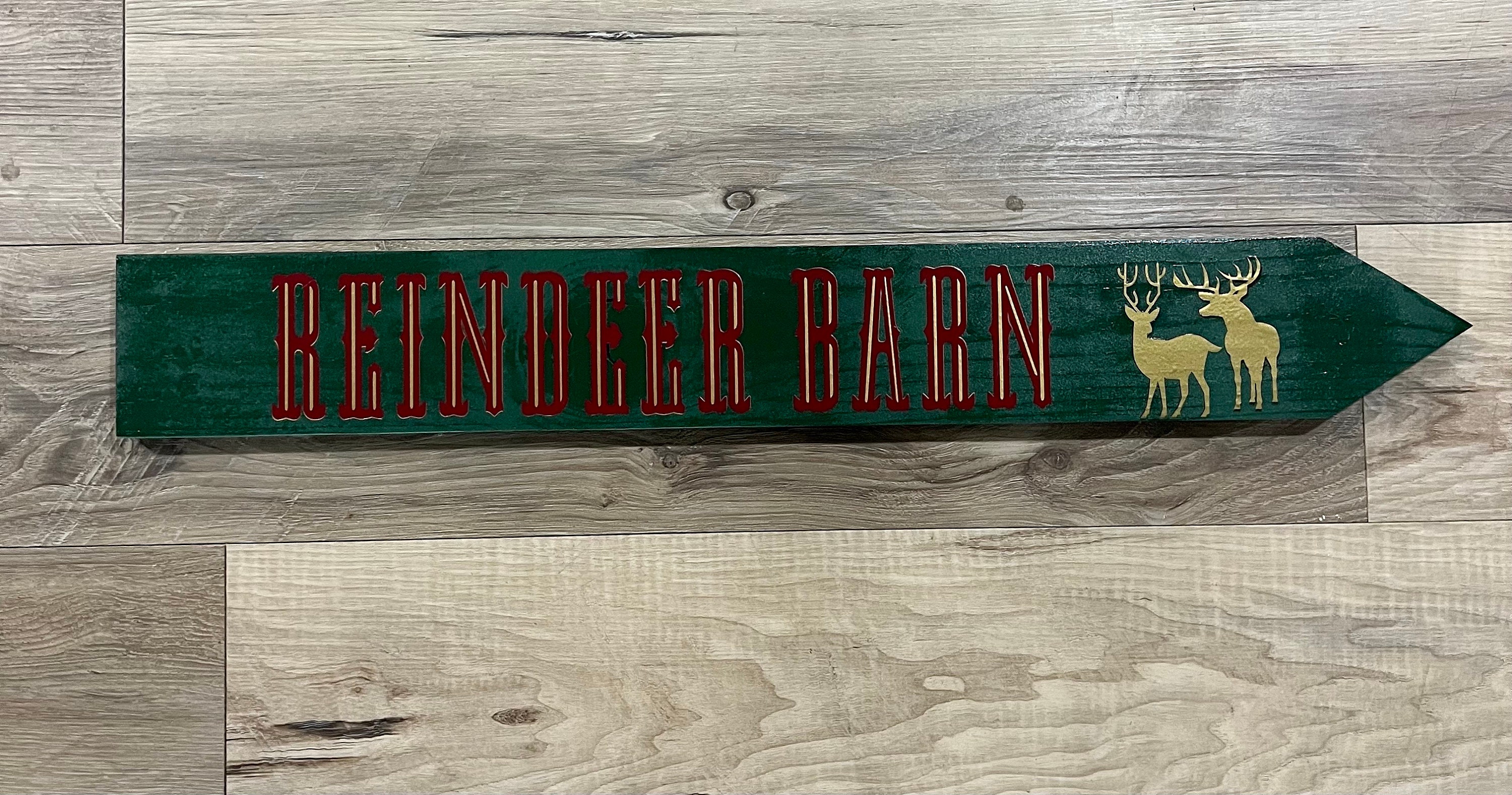 Christmas Directional Signs/ Christmas Signpost/ Christmas - Etsy