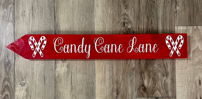 Christmas Directional Signs/ Christmas Signpost/ Christmas Decorations ...