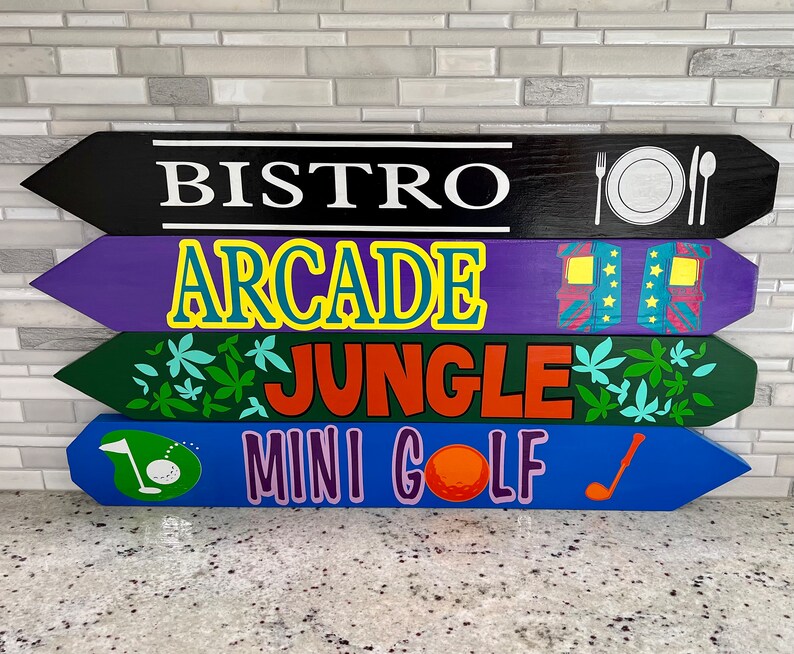 Custom Directional/ Mileage Signs Custom Destination Signs - Etsy