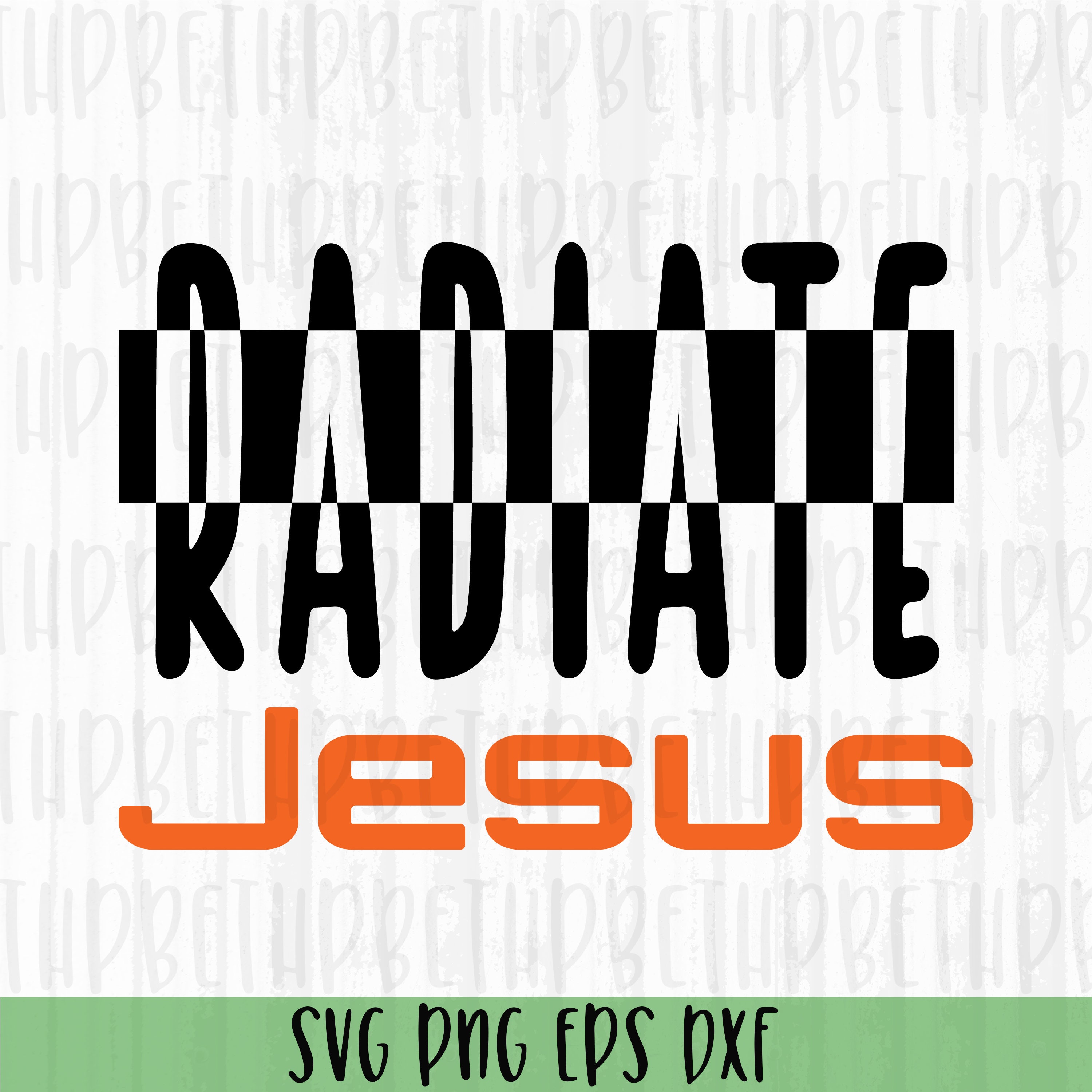 Radiate Jesus Graphic, in Svg, Png, Dxf or Eps, for Crafting! or ...