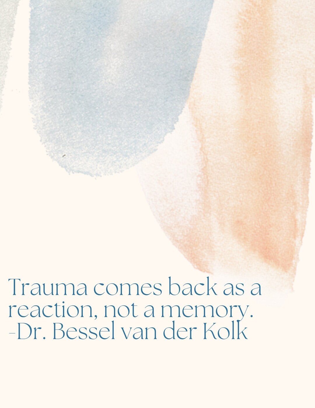 Trauma Quote - Etsy