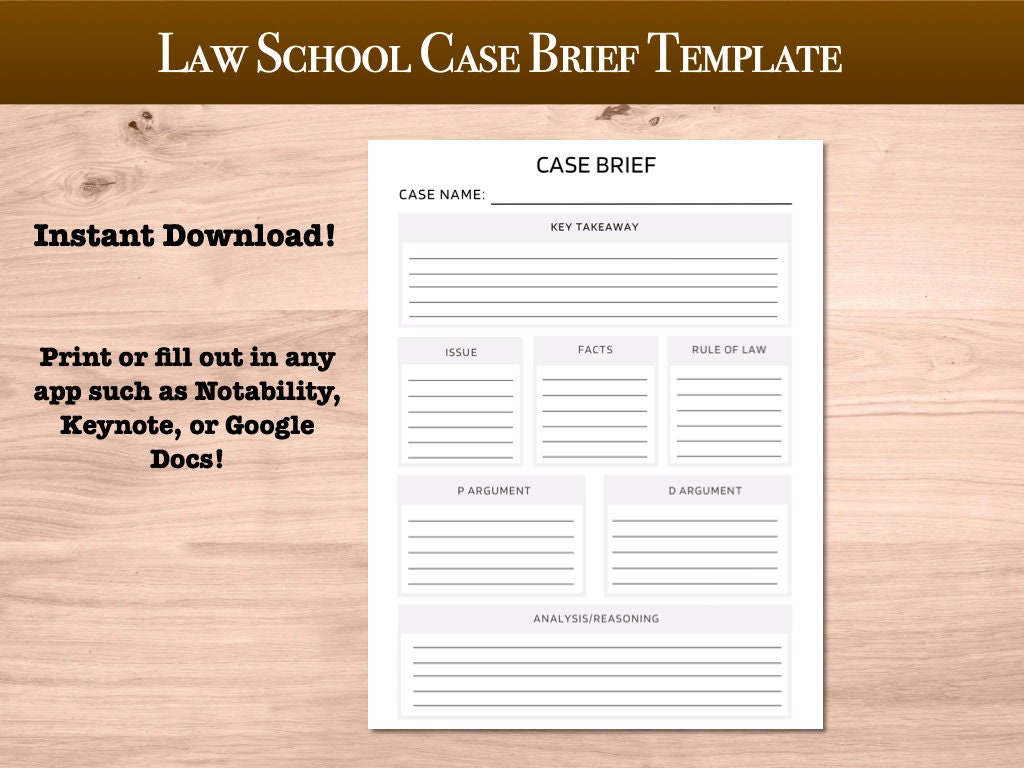 Microsoft Word Legal Case Brief Template - Free Word Template Microsoft Word Legal Case Brief Template - Free Word Template