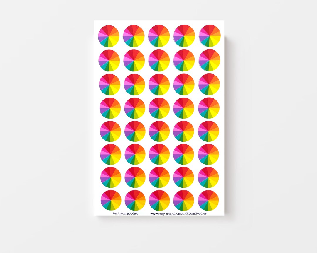 Art Vinyl Stickers|art Sticker Sheet| Art Class Stickers |art Teacher ...