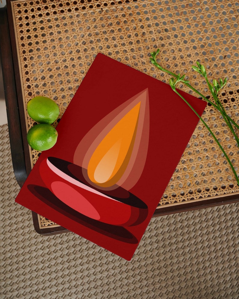 Diwali Diya, Red, PNG, SVG, PDF, Jpg, Digital Download - Etsy