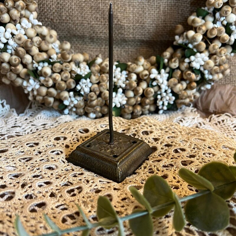 Vintage Receipt Spike - Etsy