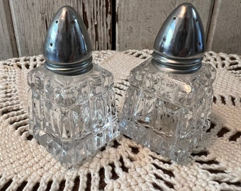 Crystal Small Salt Shakers - Etsy