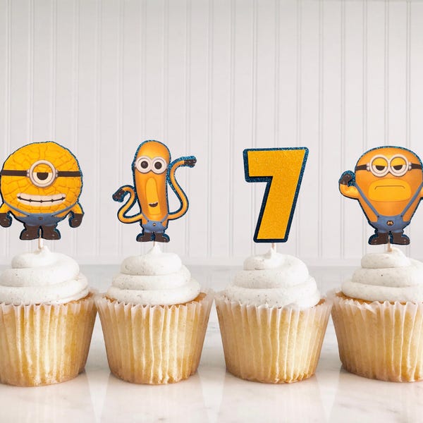 Minion Cake Topper - Etsy