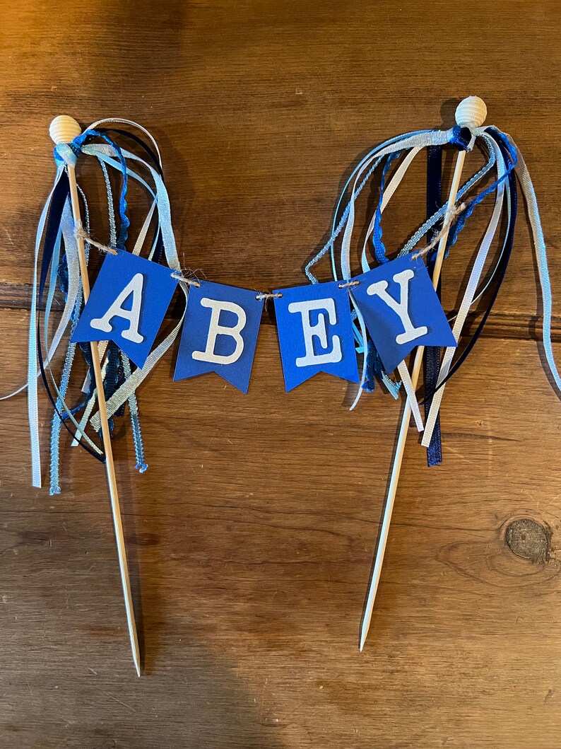 Custom Cake Banner Topper for Any Occasion Cake Banner Cake - Etsy