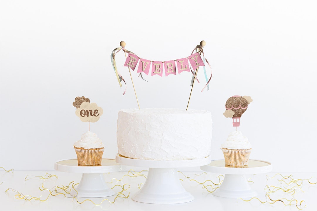 Custom Cake Banner Topper for Any Occasion, Cake Banner, Cake Bunting ...
