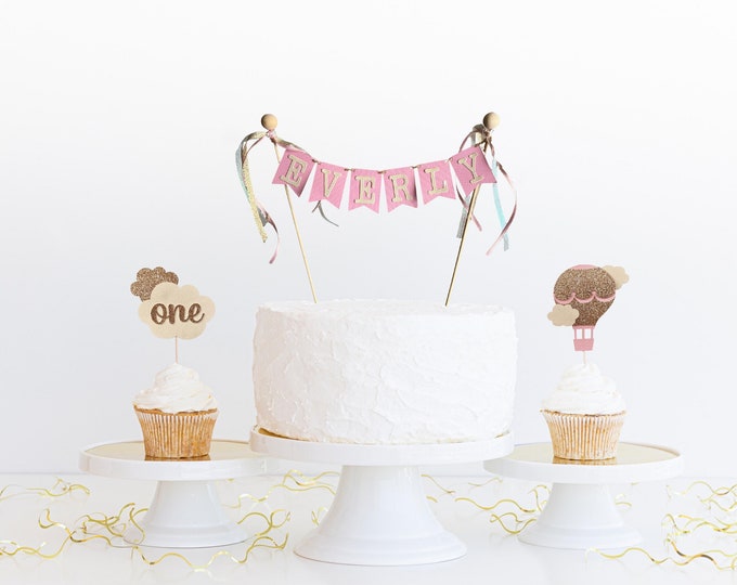 Custom Cake Banner Topper for Any Occasion, Cake Banner, Cake Bunting ...