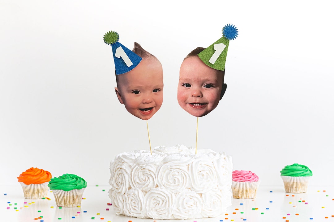 Face Cake Topper, Selfie Cake Topper, Face Picture Topper, Face Cake ...