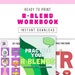 R-blends Workbook: Sound, Word, Phrase, and Sentence Level for Speech ...