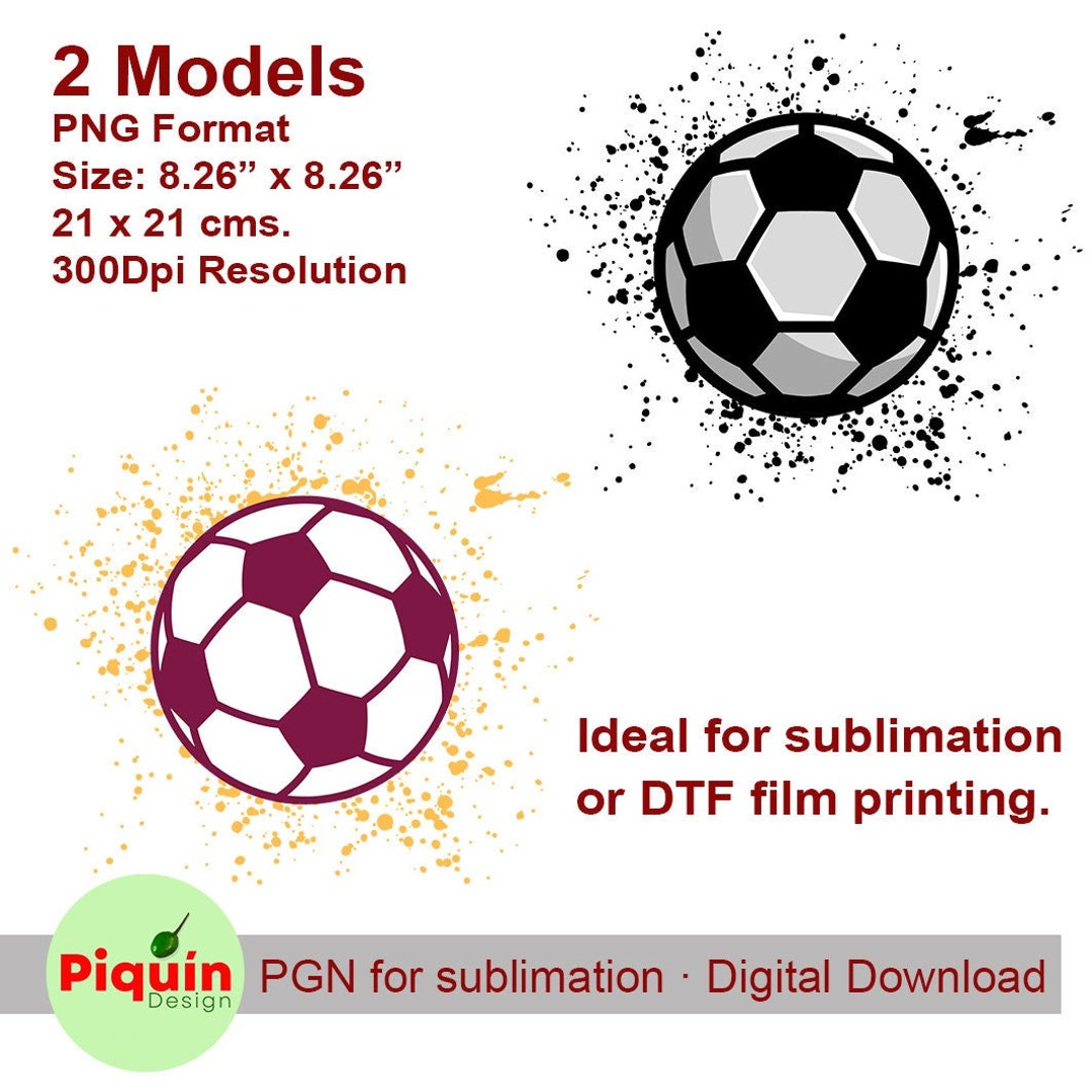 2 Soccer Splash Background Sublimation Design Download, Soccer ...