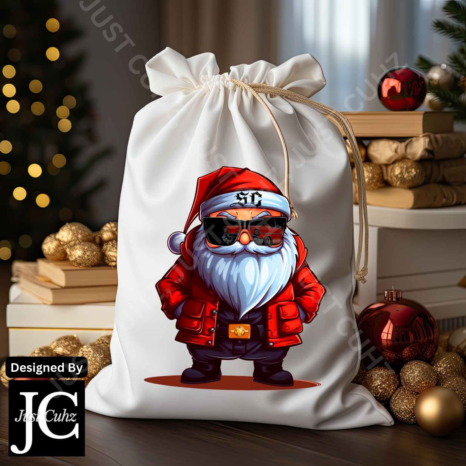 Santa Clause PNG Cholo Santa Christmas Santa Art Bad Santa With Glasses ...