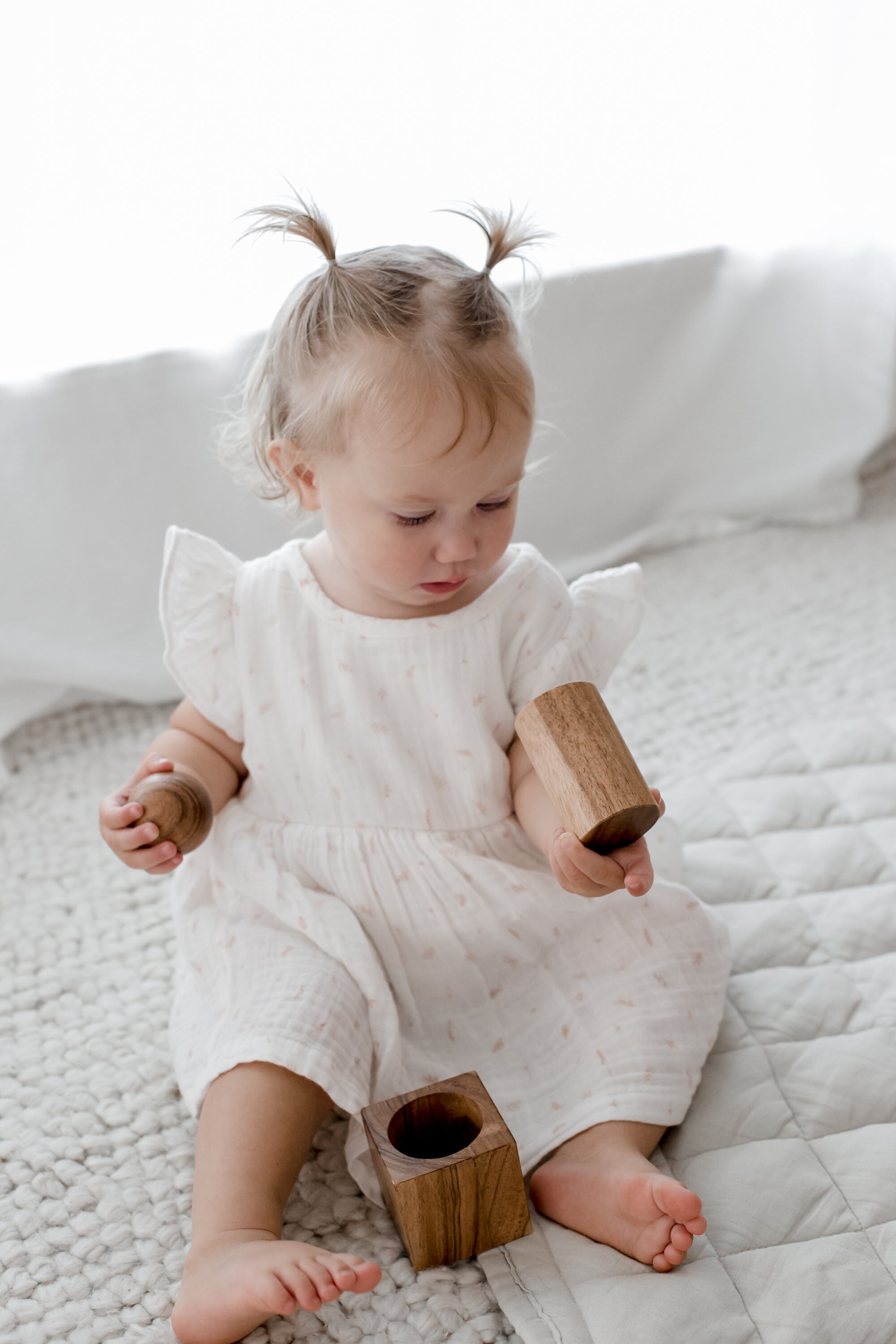 Kookaroo Montessori Toy Set: 5 Kid-safe Wooden Toys Handcrafted From ...