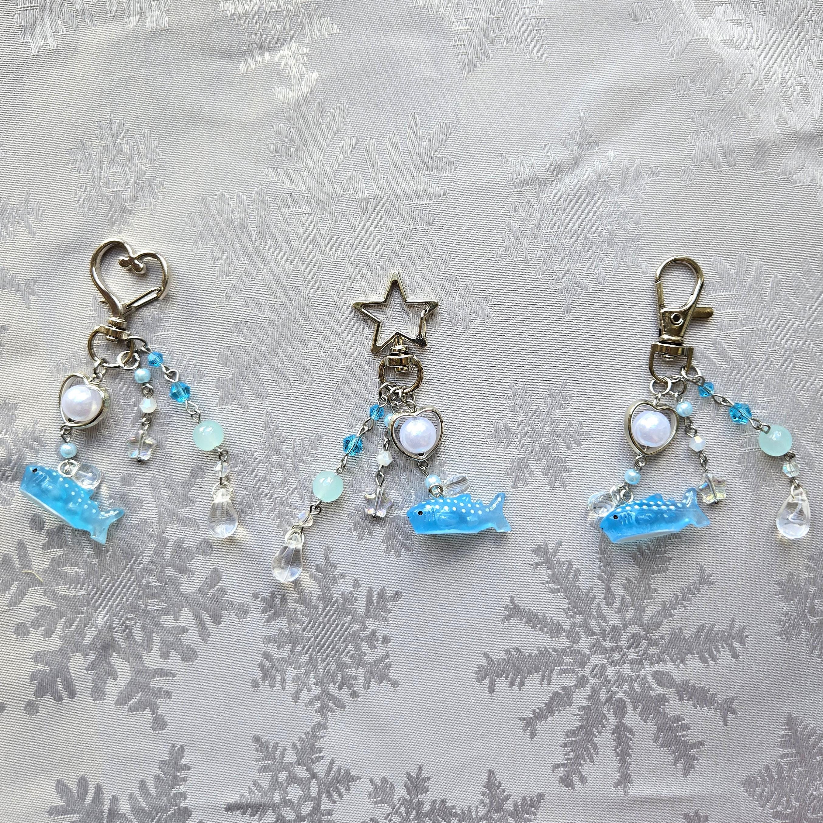 Whale Shark Beaded Keychain - Etsy