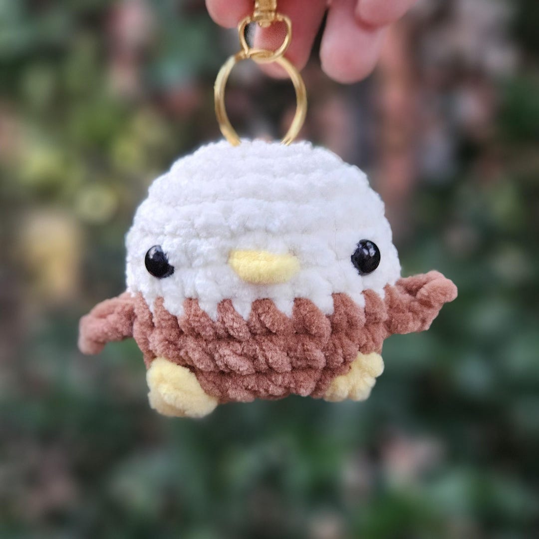 Crochet Bird Keychain | Cute Amigurumi Plush Keychain - Etsy