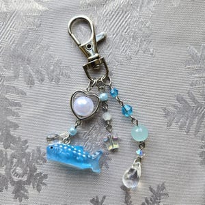Whale Shark Beaded Keychain - Etsy